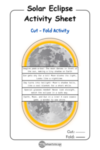 Solar Eclipse Worksheet - ThePaperTurtle